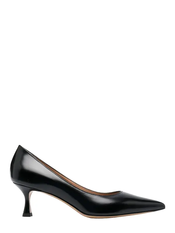 Roberto Festa Tortuga 60mm Leather Pumps - Black