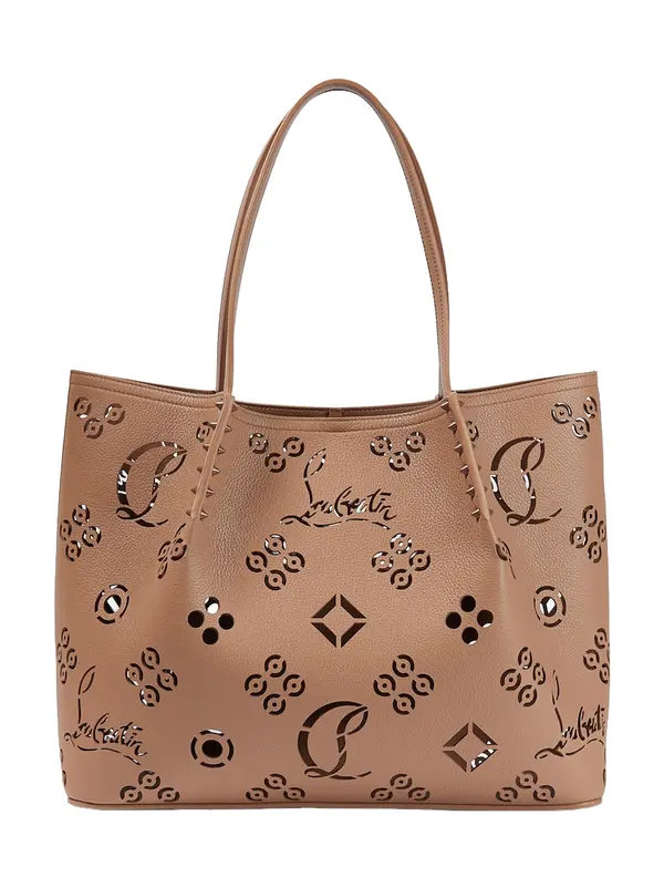 CHRISTIAN LOUBOUTIN Cabarock Tote - Beige