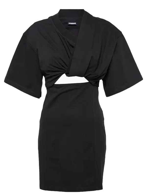 Jacquemus La Robe Bahia Mini Dress - Black