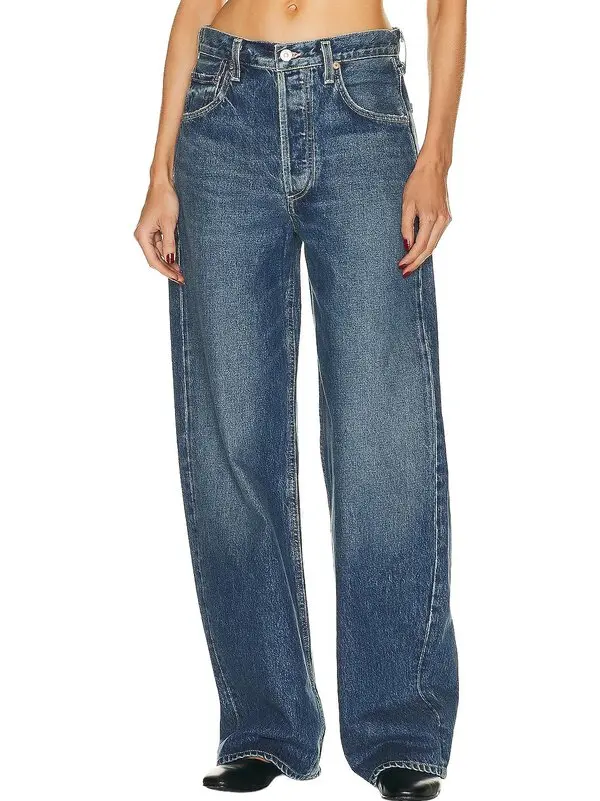 Citizens Of Humanity Ayla Baggy Cuffed Crop Jeans - Brielle