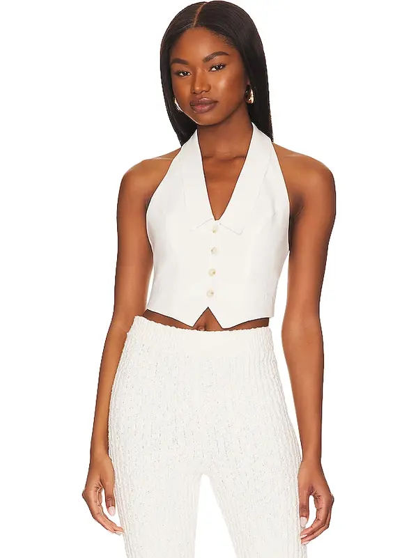 Superdown Nikita Vest - Ivory