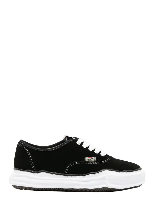 Mihara Yasuhiro Logo Patch Low-top Sneakers - Black