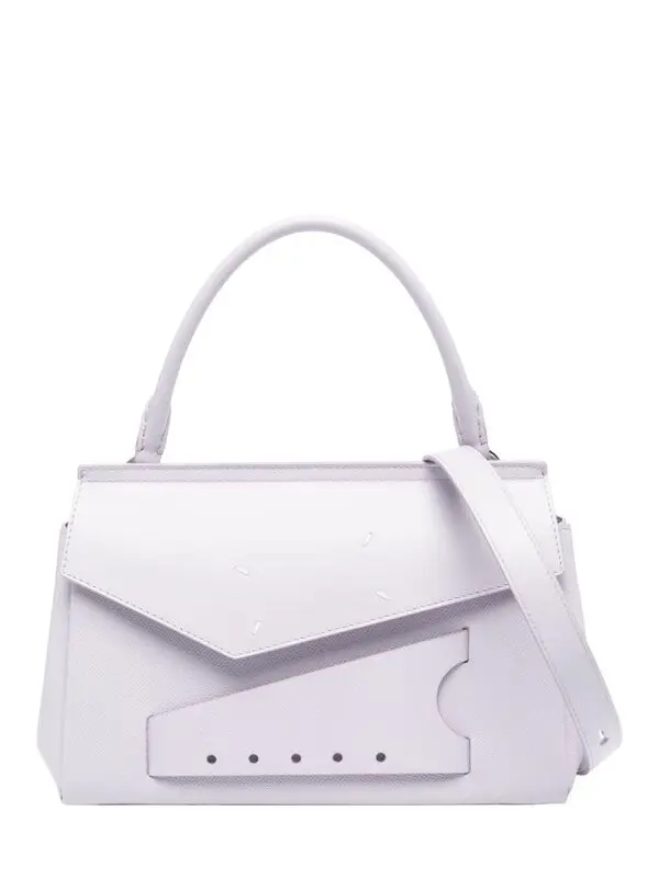MAISON MARGIELA Small Snatched Classique Top-handle Bag - Purple