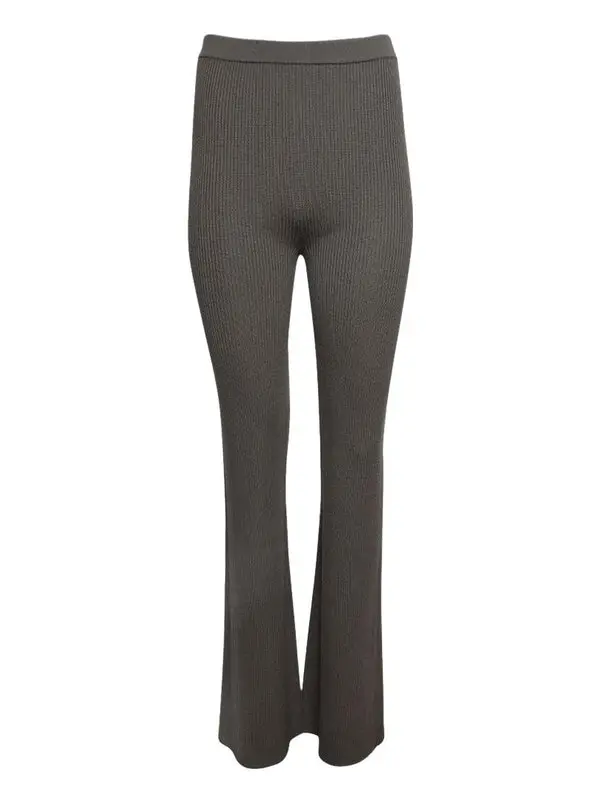 Rick Owens Knit Leg Pants - Dust