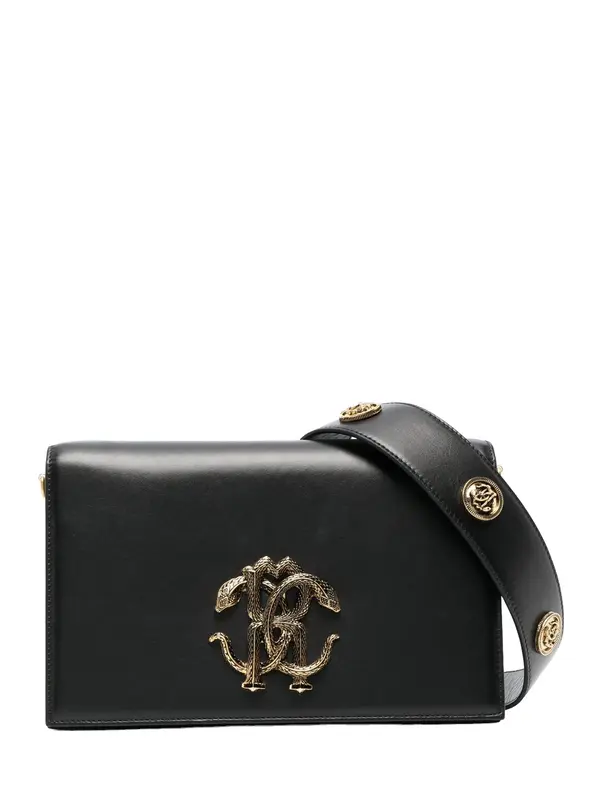 Roberto Cavalli Embellished-strap Bag - Black