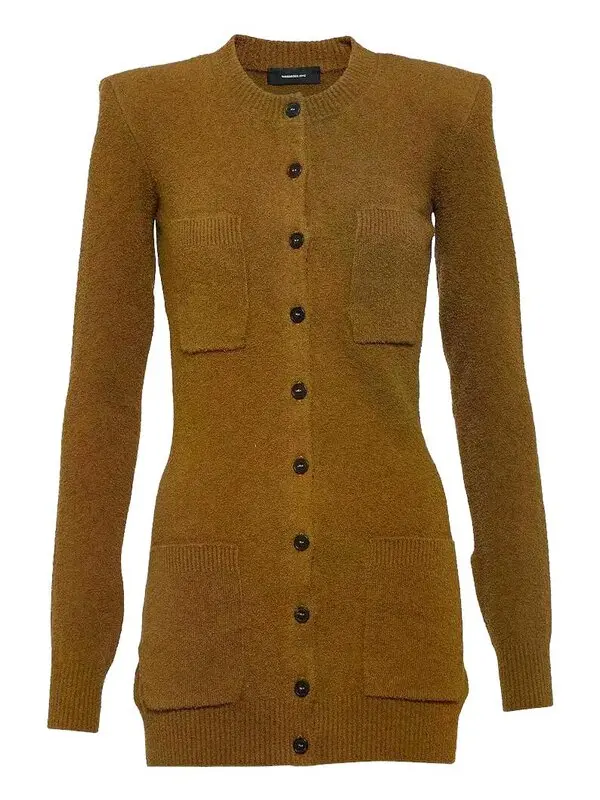 Wardrobe.NYC Cotton-blend Cardigan - Black