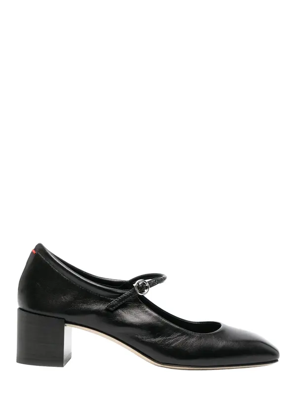 AeydĒ Aline 45mm Leather Pumps - Black