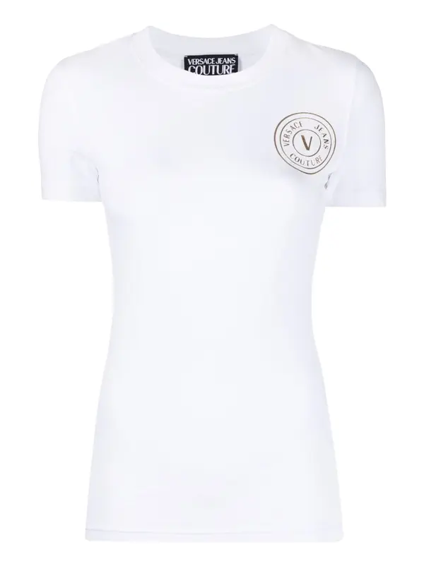 Versace Logo-print T-shirt - White