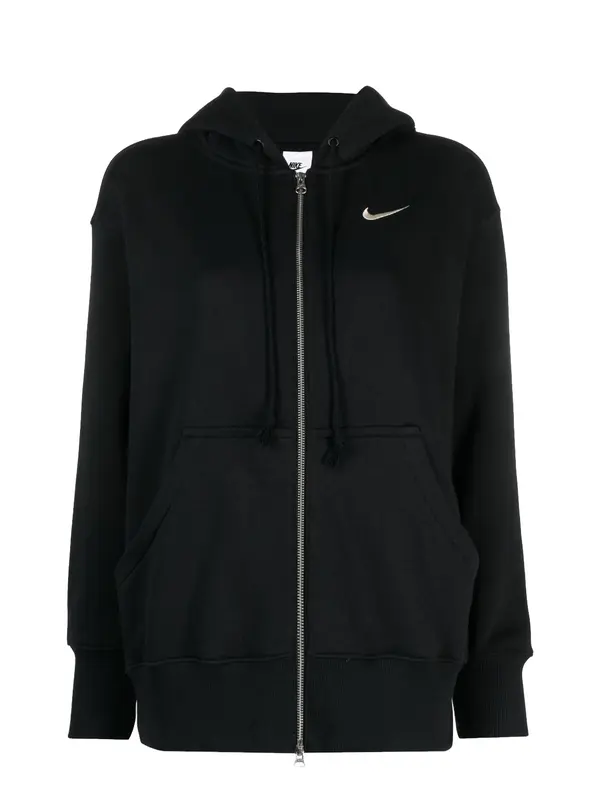 Nike Phoenix Zip-up Hoodie - Black