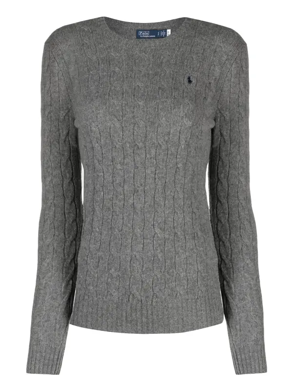 Polo Ralph Lauren Cable-knit Jumper - Grey