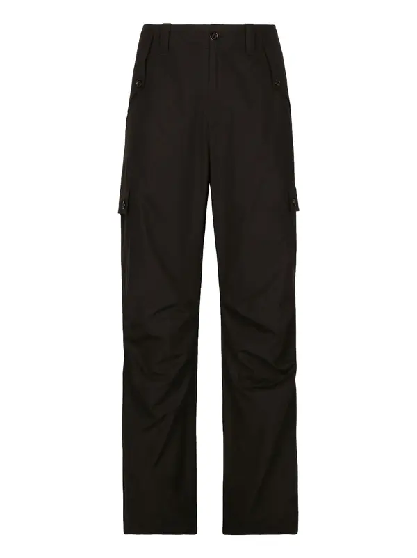 Dolce & Gabbana Cargo-pocket Trousers - Black