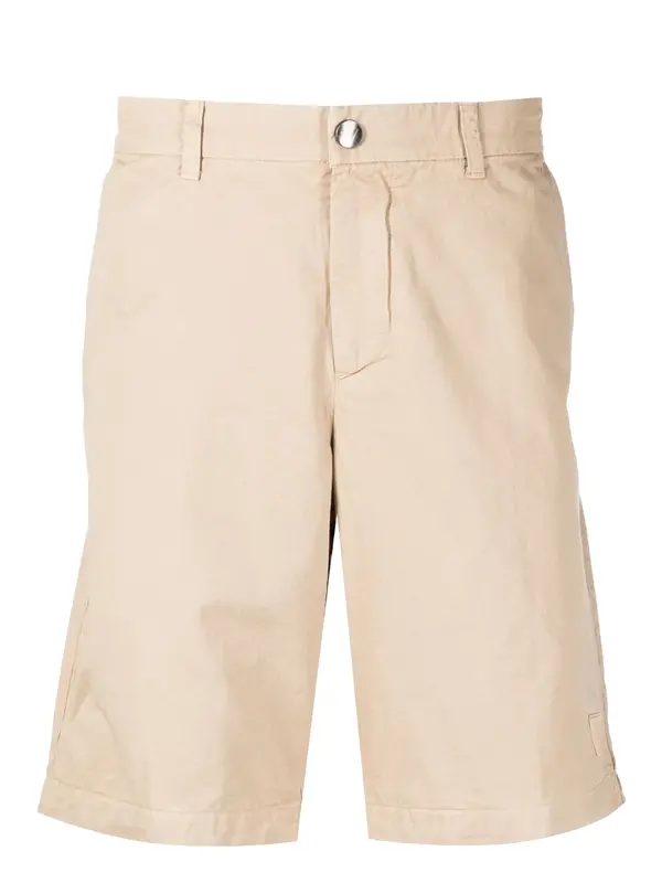 Emporio Armani Straight-leg Shorts - Brown