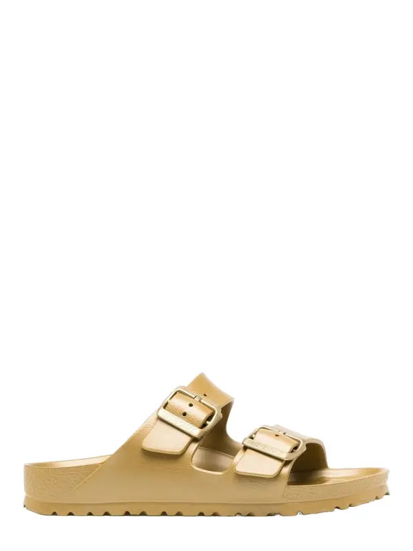 BIRKENSTOCK Arizona Eva Double-strap Slippers - Gold