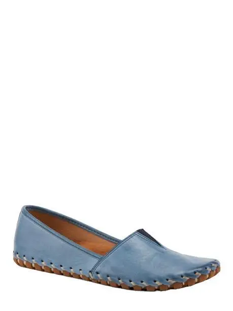 SPRING STEP SHOES Kathaleta Flat - Blue