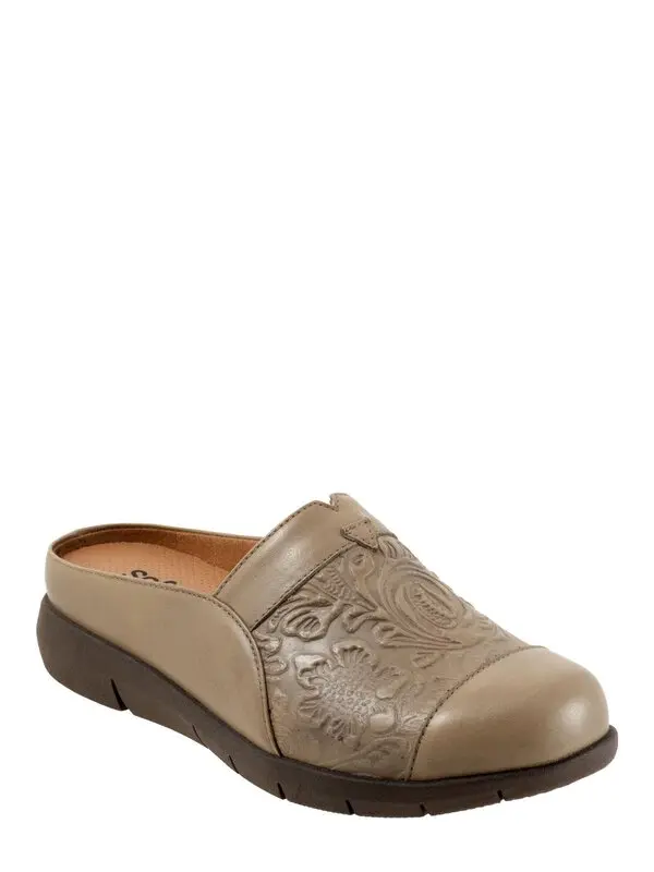 Softwalk San Marcos Tooling Mule - Stone