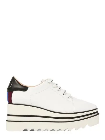 Stella McCartney Sneak-elyse Platform Sneakers - White