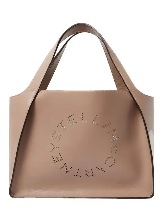 Stella McCartney Logo Tote Bag - Red