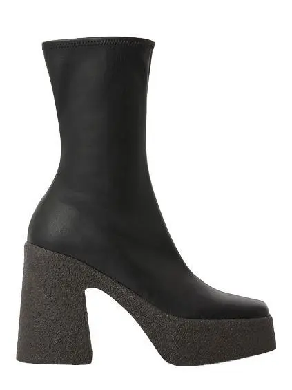 Stella McCartney Skyla Platform Ankle Boots - Black