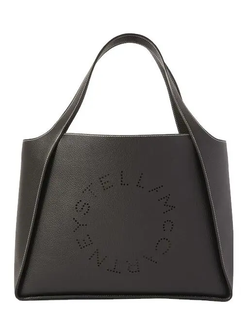 Stella McCartney Logo Large Tote Bag - Black