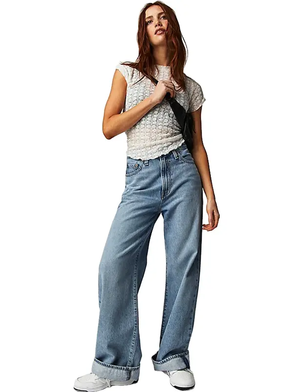 LEVI'S Ribcage Wide-leg Jeans - Far And Wide