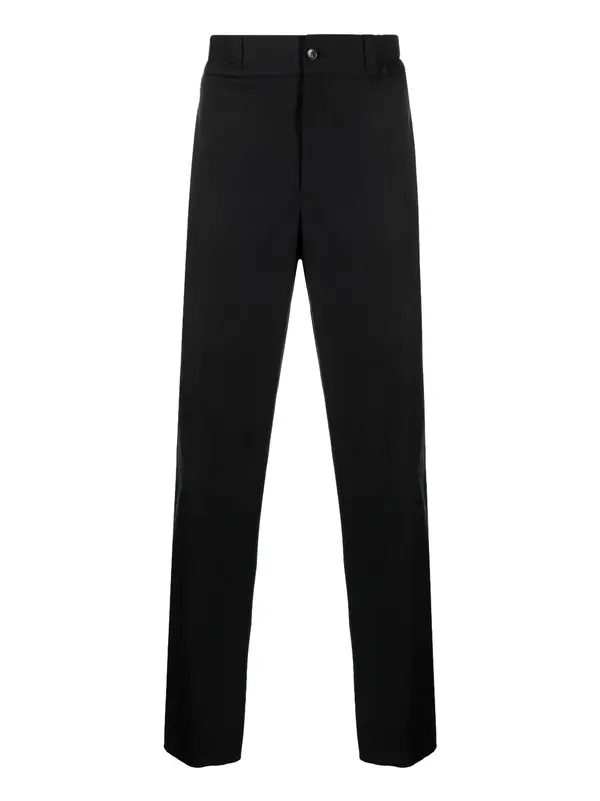 LANVIN High-waist Straight-leg Trousers - Black