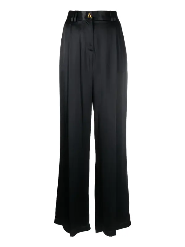 AERON Wellen Wide-leg Trousers - Black