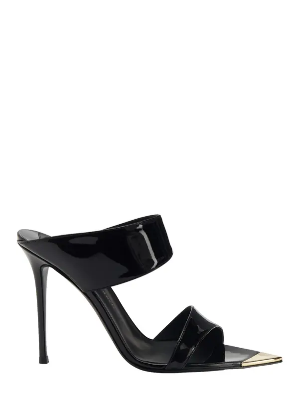 GIUSEPPE ZANOTTI 90mm Intriigo Allure Sandals - Black