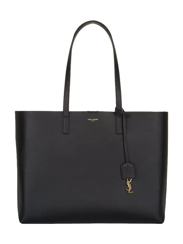 Saint Laurent Shopping E/w Tote Bag - Black