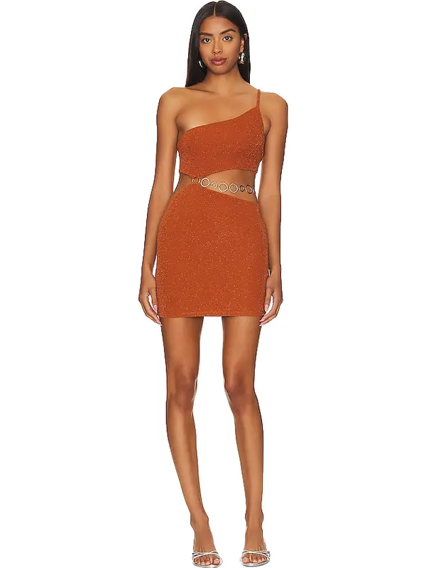 LOVERS AND FRIENDS Kiana Mini Dress - Copper
