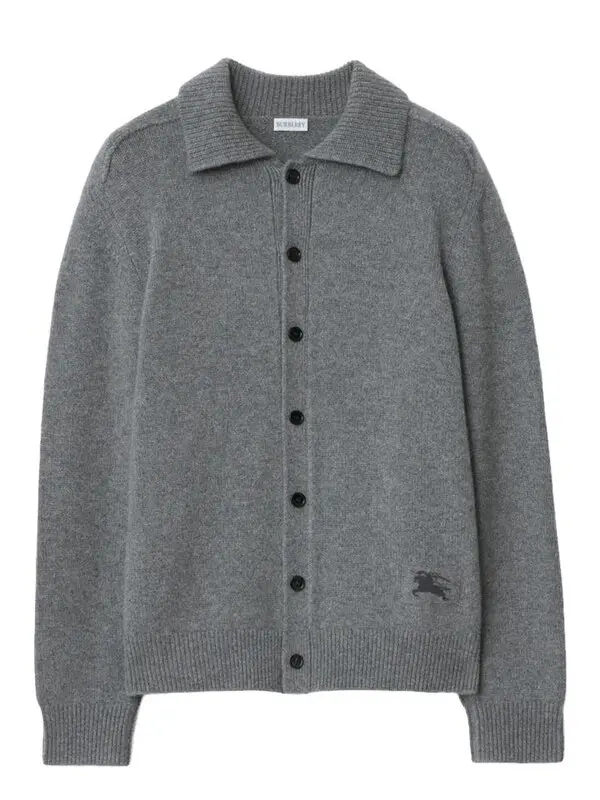 Burberry Cashmere Cardigan - Grey