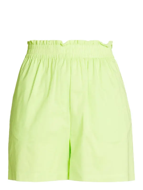 Paul Smith Cotton Neon Shorts - Bright Green