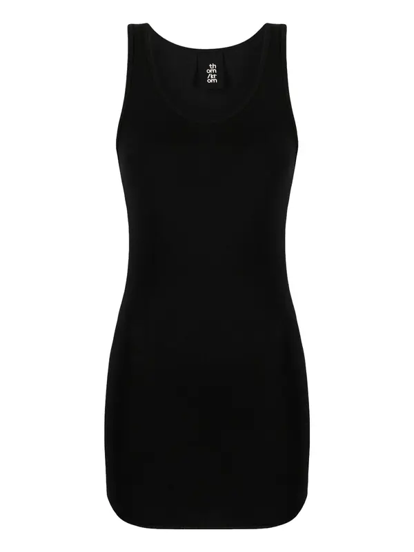 THOM KROM Round-neck Tank Top - Black