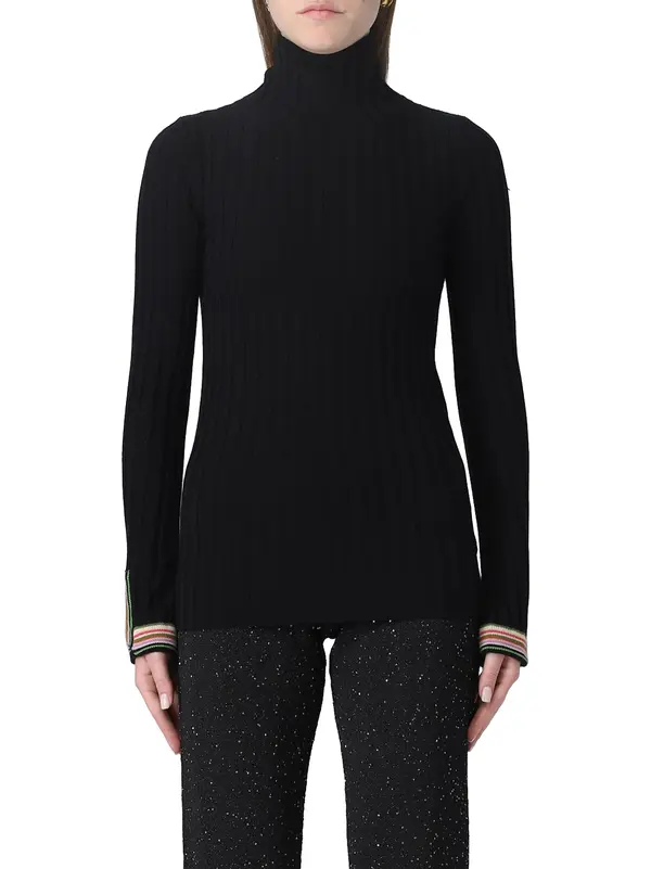 Etro Wool Turtleneck Sweater - Black