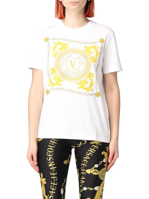 Versace Cotton T-shirt - White