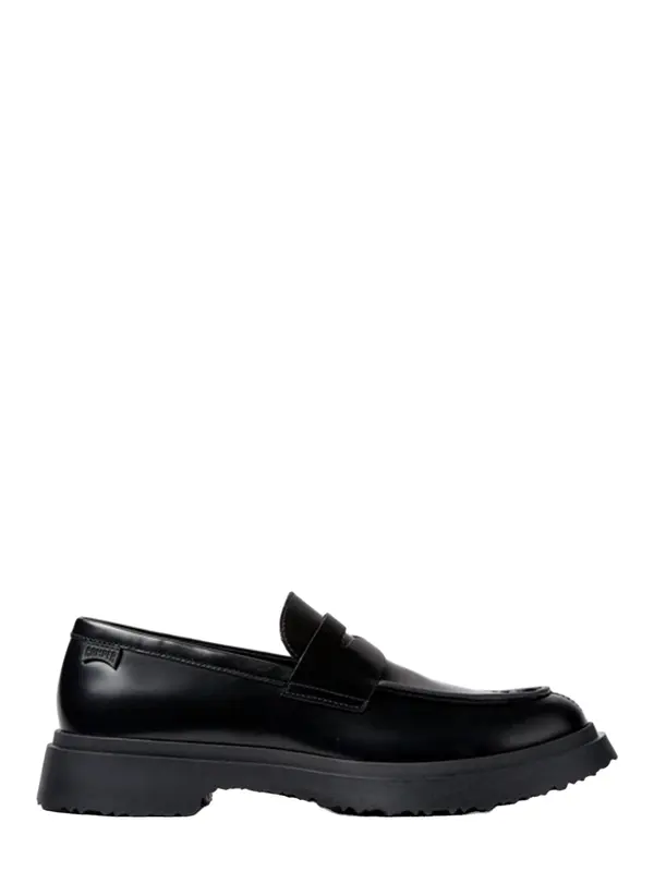 Camper Walden Leather Moccasins - Black