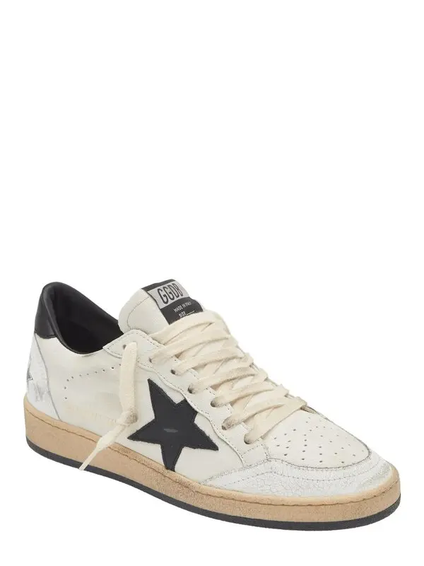 GOLDEN GOOSE Ball Star Sneakers - White/black