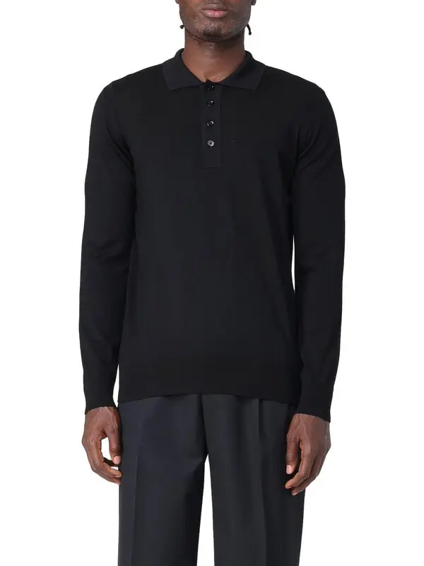 PAOLO PECORA Polo Shirt - Black