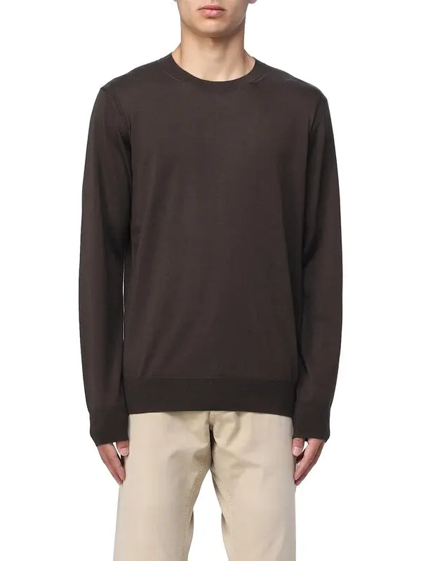 PAOLO PECORA Pullover Sweater - Brown