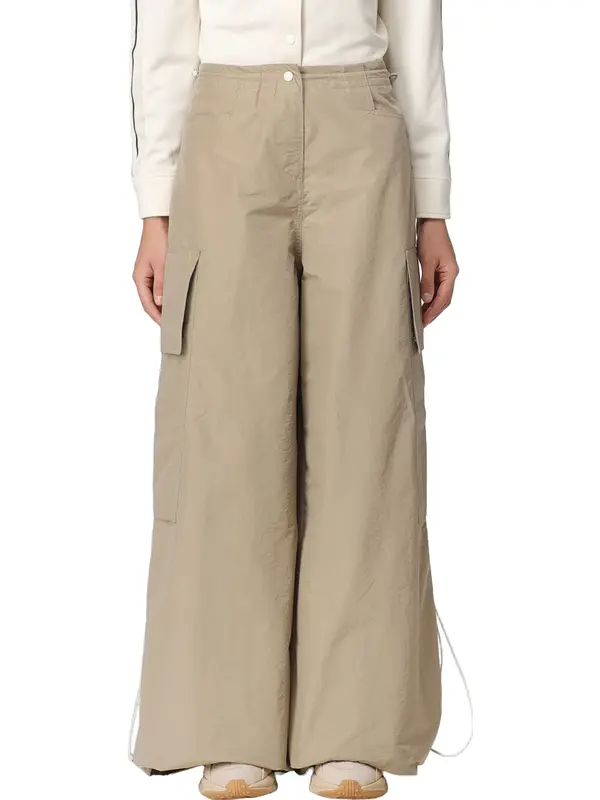 Palm Angels Technical Fabric Trousers - Beige