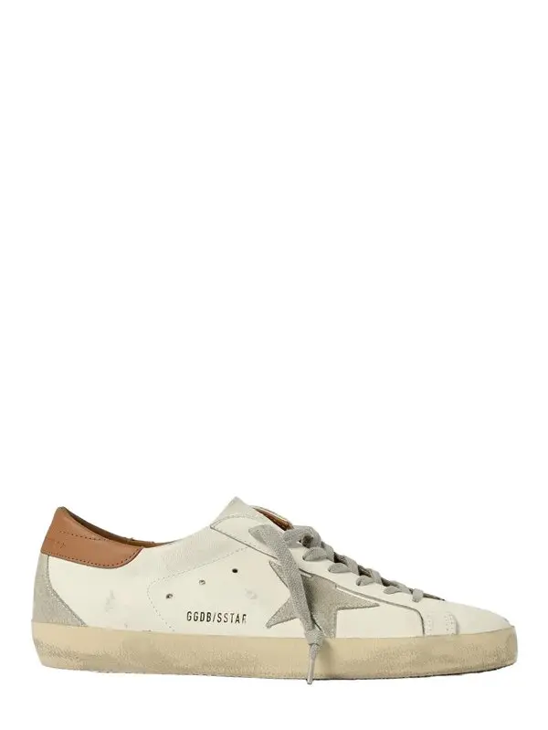 Golden Goose Super-star Leather Sneakers - White