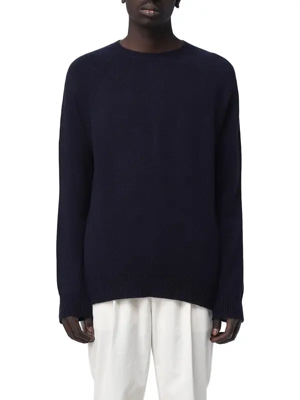 JIL SANDER Crew Neck Pullover - Blue