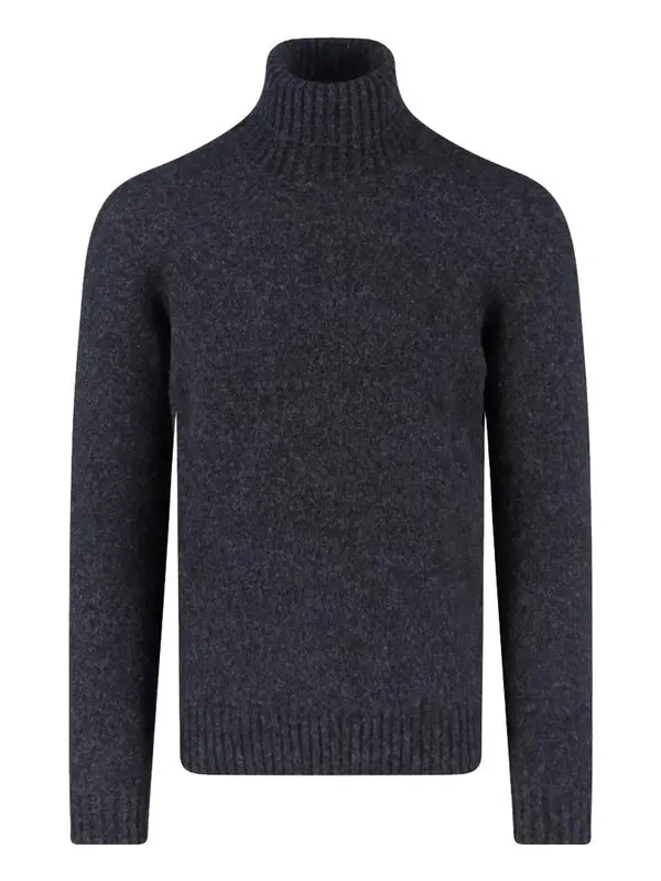 DRUMOHR Lambswool Sweater - Grey