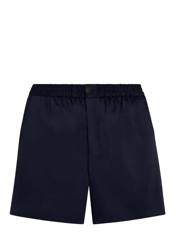 Ami Cotton Shorts - Blue