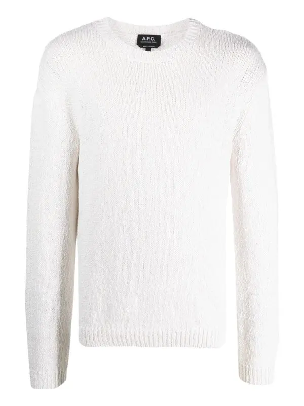 A.p.c. Gaston Pullover - White