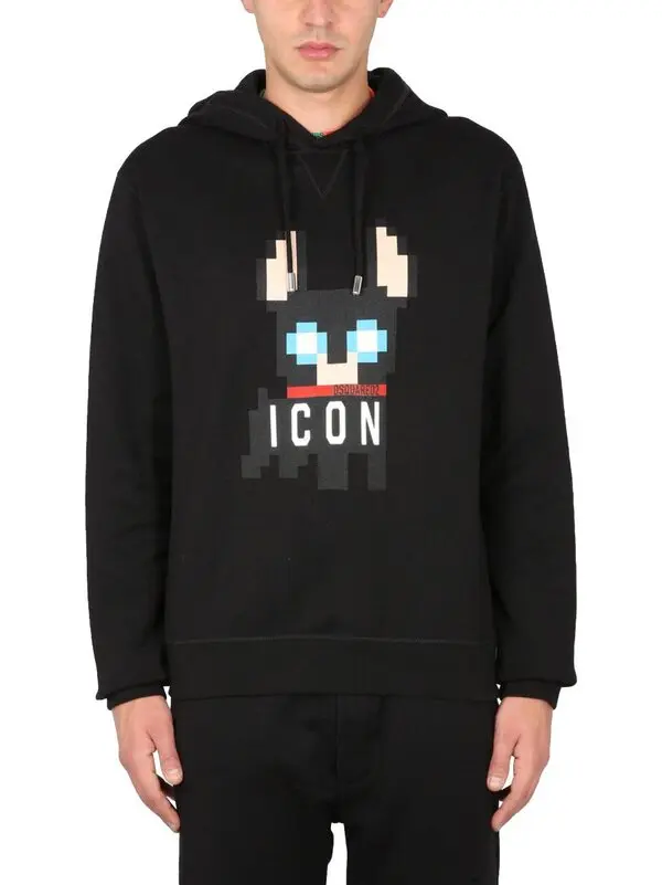 Dsquared2 Cyrus Cool Sweatshirt - Black