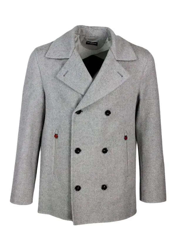 Kiton Cashmere Jacket - Grey