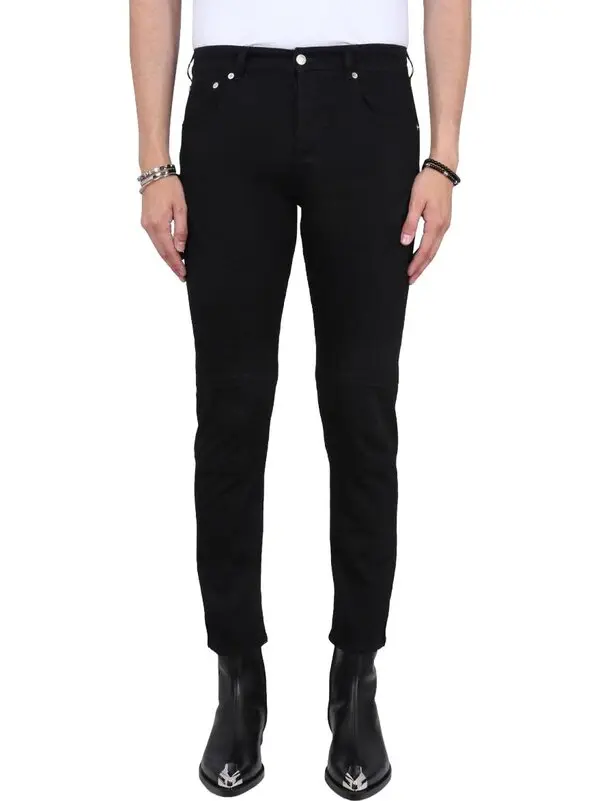 Alexander McQueen Biker Jeans - Black