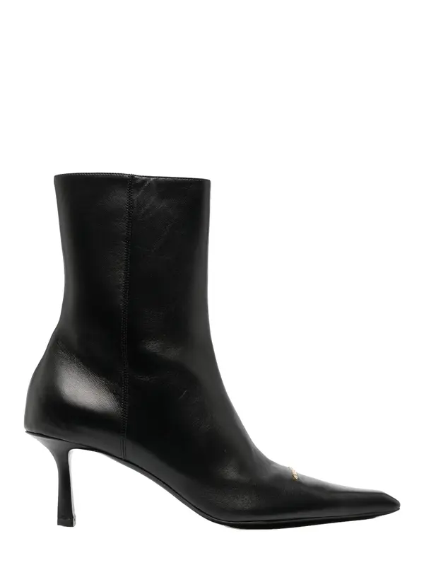 Alexander Wang Viola 77mm Leather Boots - Black