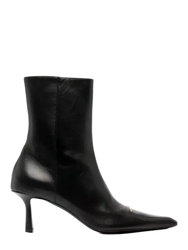 Alexander Wang Viola 77mm Leather Boots - Black