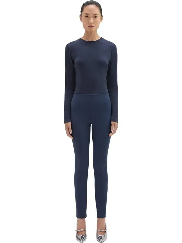 Theory Skinny Legging In Scuba - Nocturne Navy